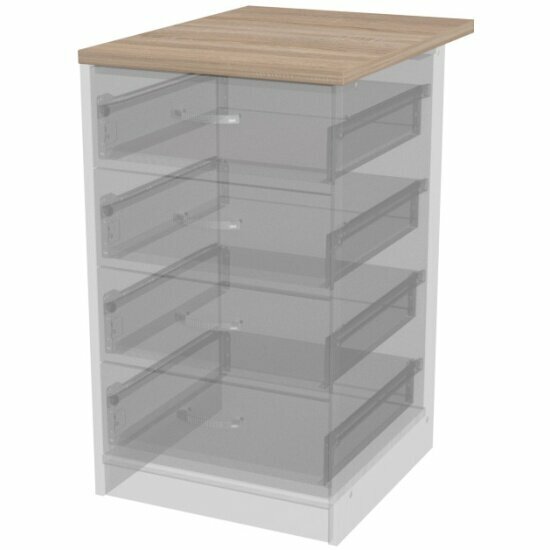 Топ для тумбы Меб-фф С29 цвет Дуб Сонома 60/45/2,2 см