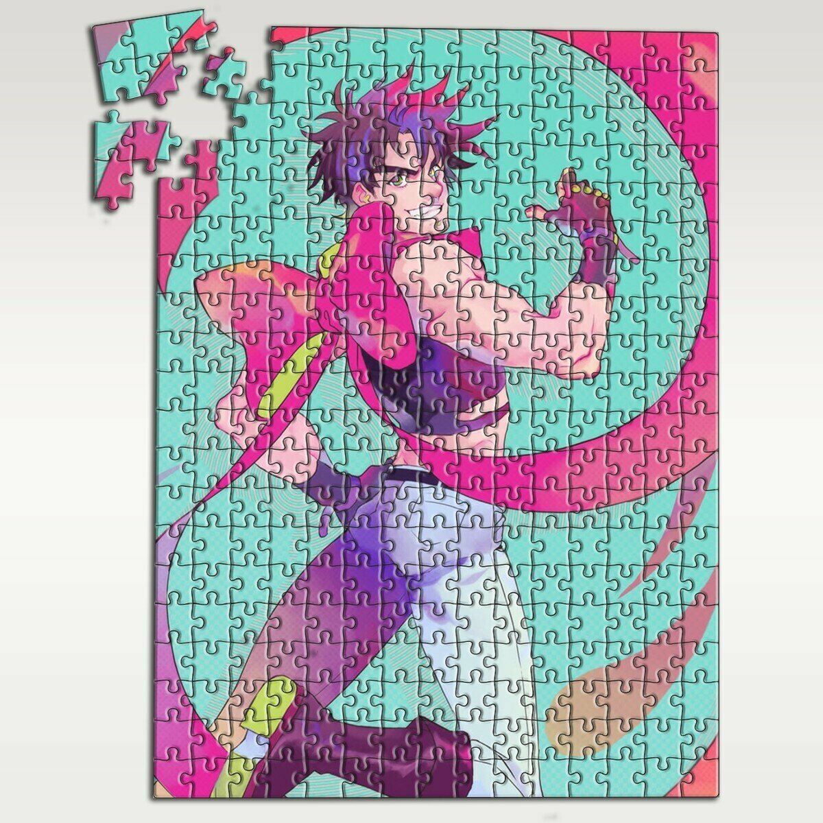 Пазл картонный А3: модель Аниме JoJo - 8452 П
