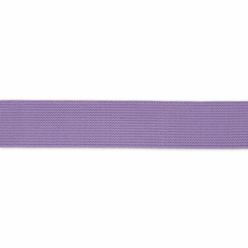 Лента эластичная 25 мм 2025 цв. 25 м №092 сиреневый