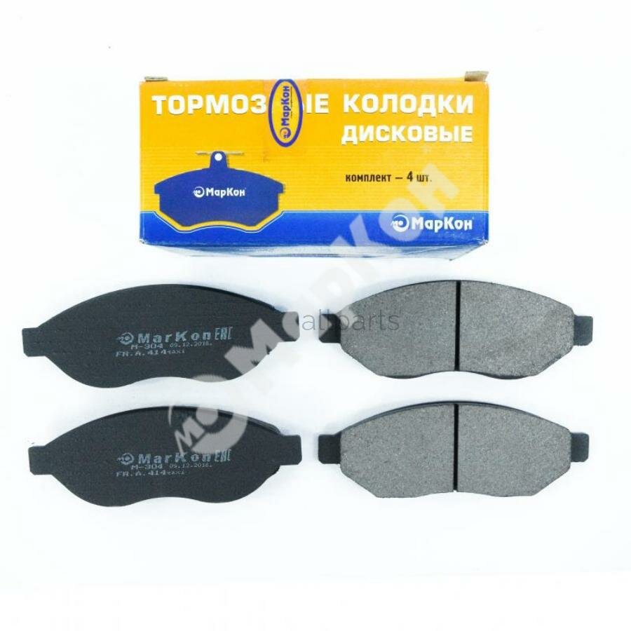 MARKON 41400192 Колодки тормозные дисковые к-т Fiat Ducato III Peugeot Boxer II Citroen Jumper II Relay II