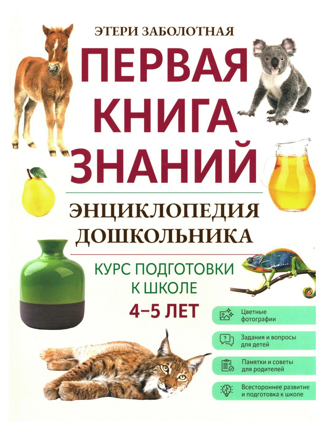 Энциклопедия дошкольника: 4-5 лет. Заболотная Э. Н. Феникс