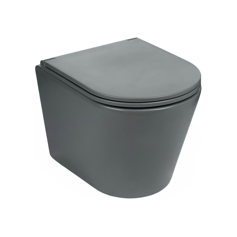 Подвесной унитаз WeltWasser Salzbach 043 MT-GR микролифт 10000010283