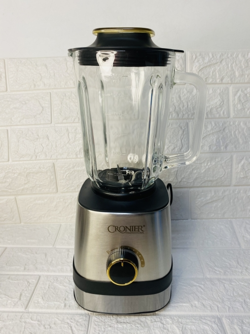 Блендер стационарный 3 в 1 стеклянный кувшин 1,5 литра CRONIER cr-1113 / Кофемолка / 1000 ват