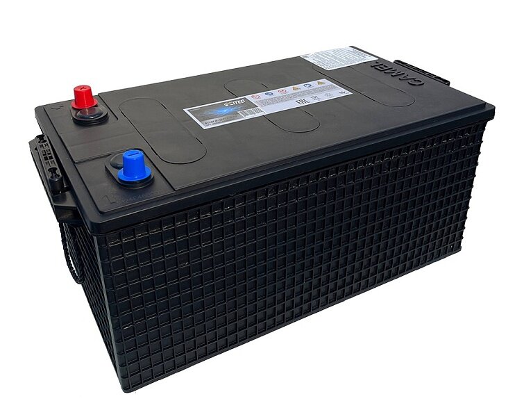 Аккумулятор автомобильный HITEC 6-QFD-240 AGM 240Ah 1050A оп 516x275x252