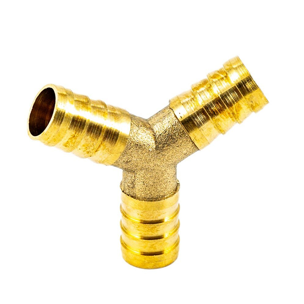 Соединитель шланга под хомуты Y-8мм