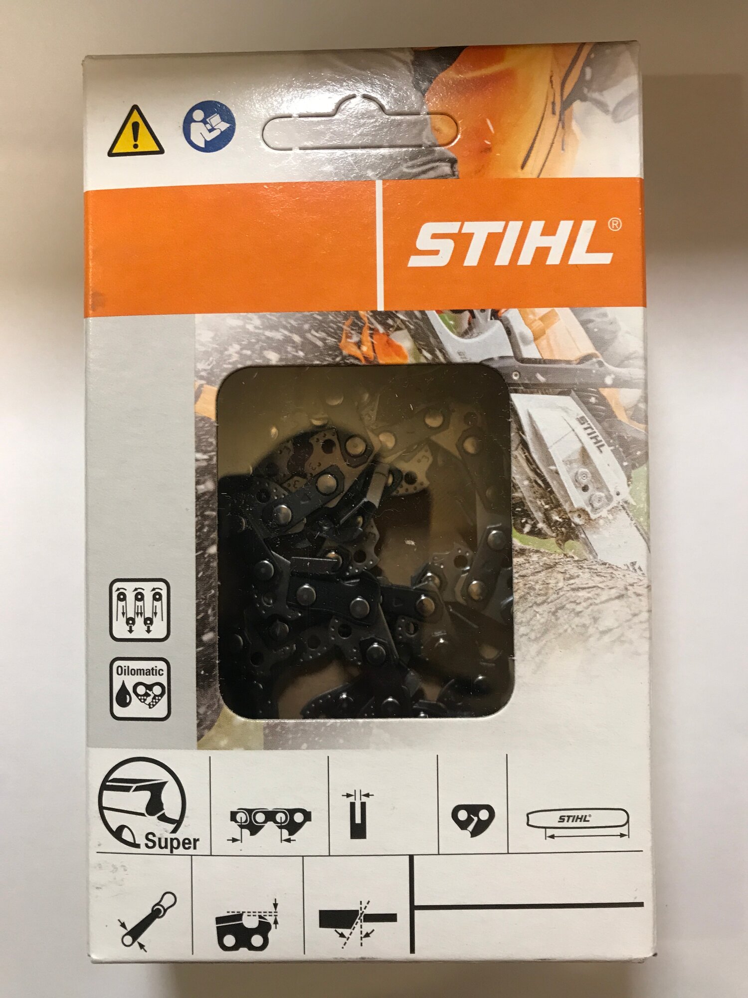 Цепь STIHL 36130060050 14" 3/8" 1.3 мм 50 зв. ( оригинал ) для бензопилы Штиль 180,250