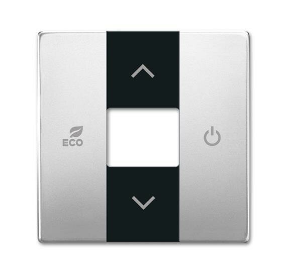 CP-RTC-866 Накладка терморегулятора free@home, future, цвет сталь