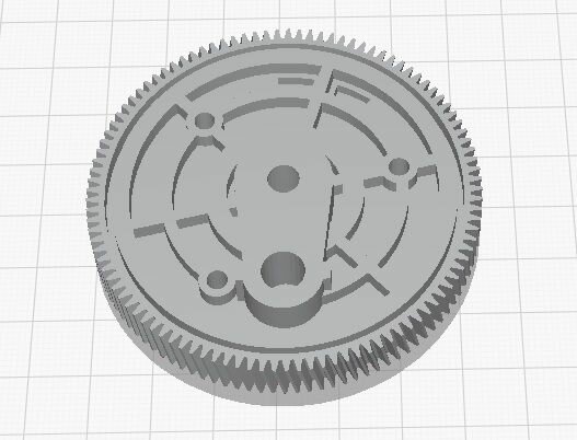 Шестерня мотора стеклоочистителя VAG (3D печать, bt00002)