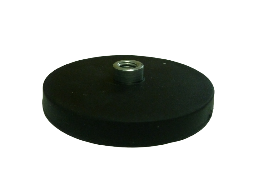 Магнитное крепление для светодиодных фар и балок (обрезиненное, 65мм) не для движения! - 1 шт.