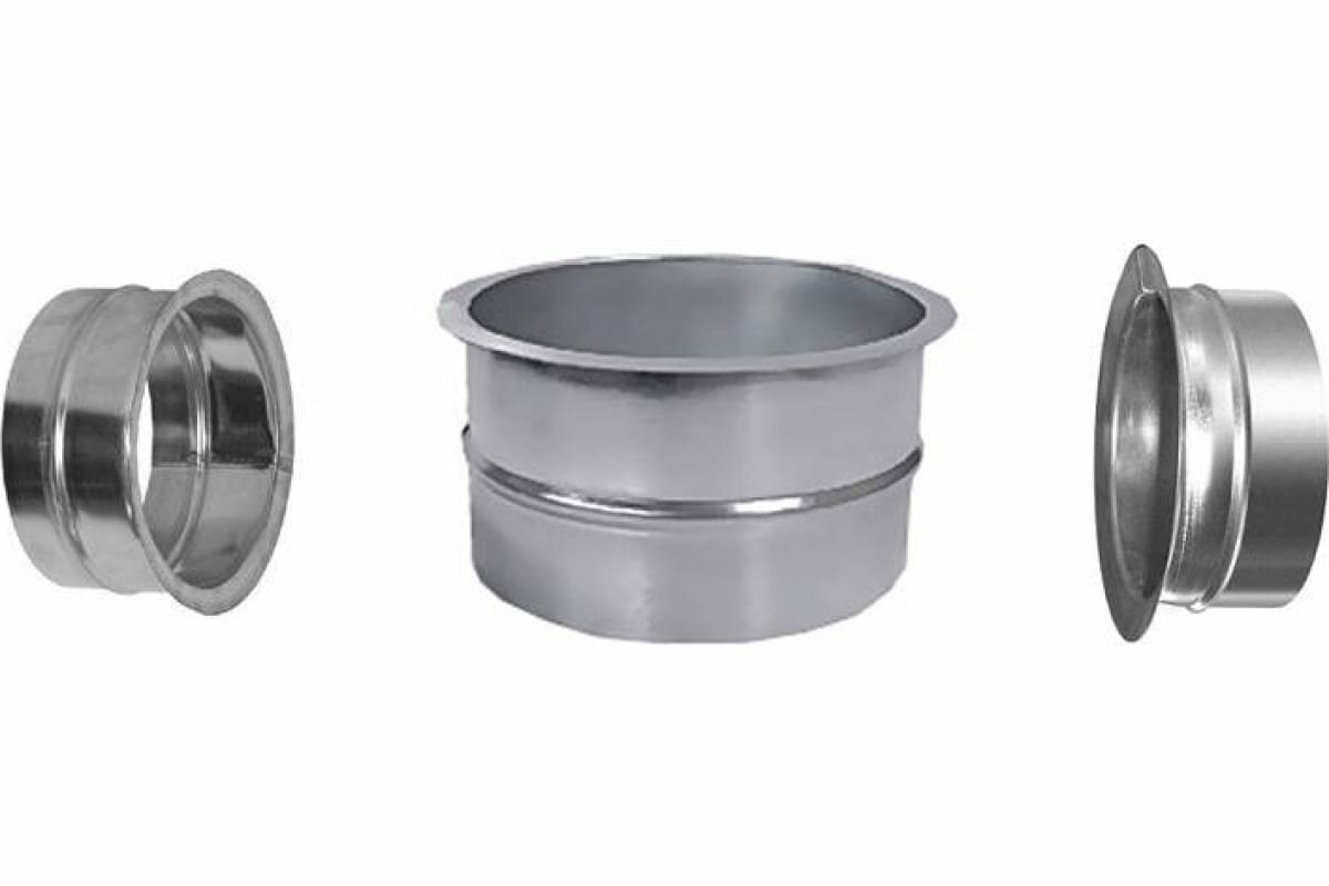 ООО Вентмаркет Врезка прямая для круглых воздуховодов d125, оцинкованная сталь VP125