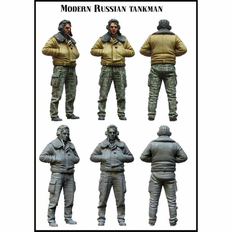 EM-35087 Modern Russian tankman фигура для моделирования Evolution miniatures масштаб 1/35