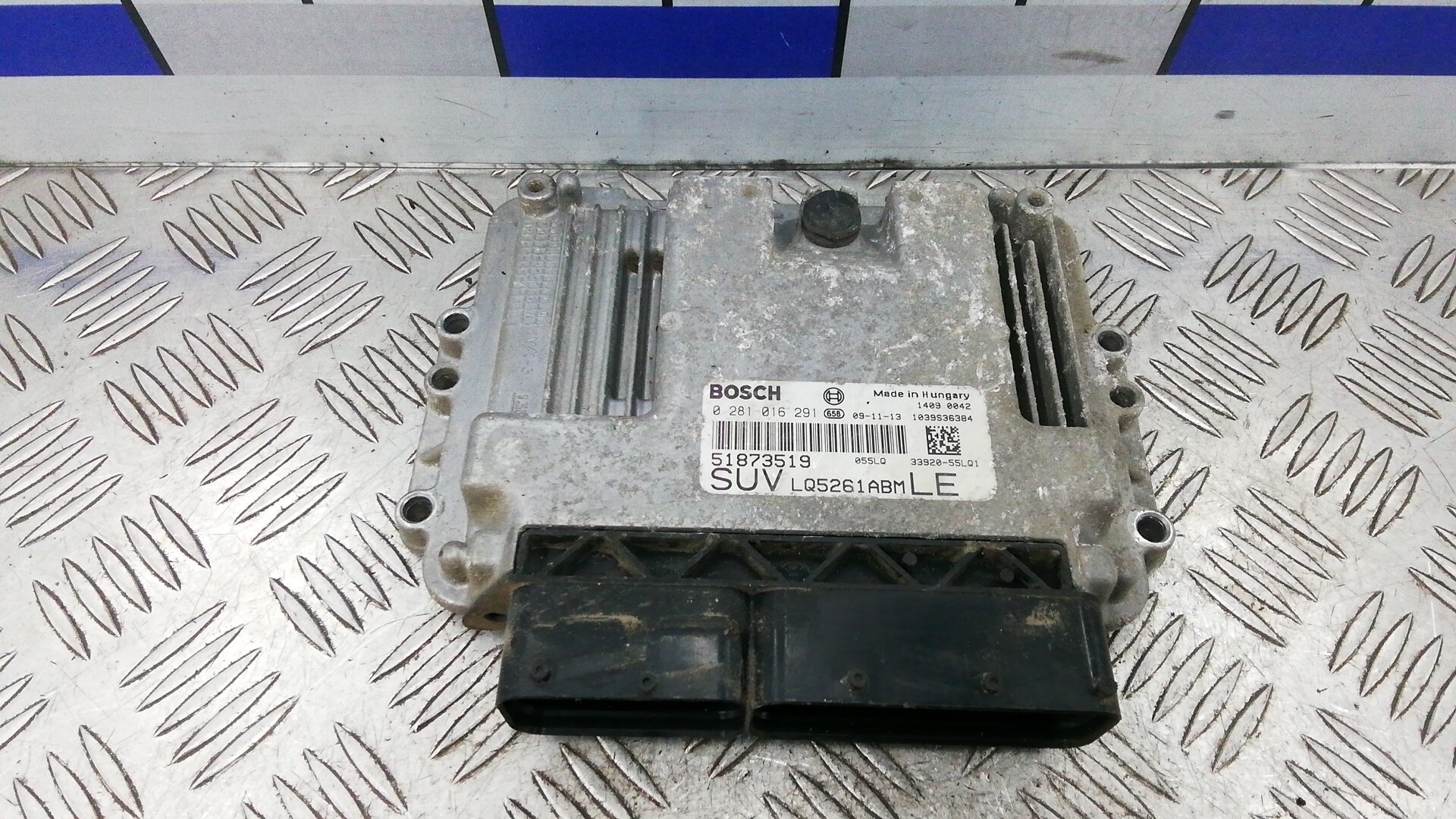 Блок управления двс SUZUKI SX4 YA11S, Номер 0281016291, 51873519.SUVLQ5261ABMLE