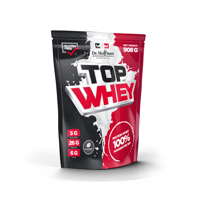 Dr.Hoffman Top Whey 908g (Клубника)