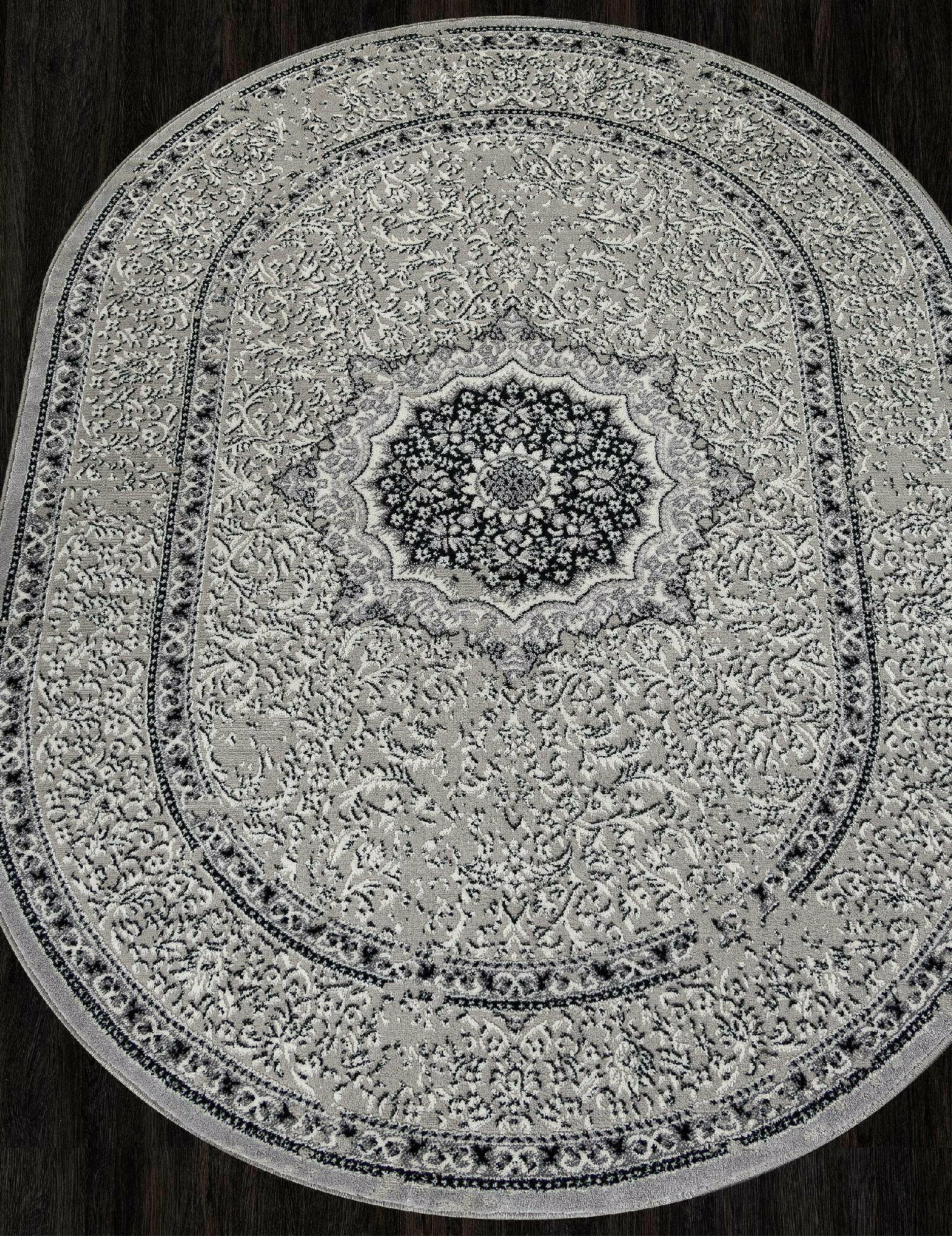 Ковер Овальный на пол в гостиную в спальню 160х300 см классический ворс 10 мм 320068 KoverVDom