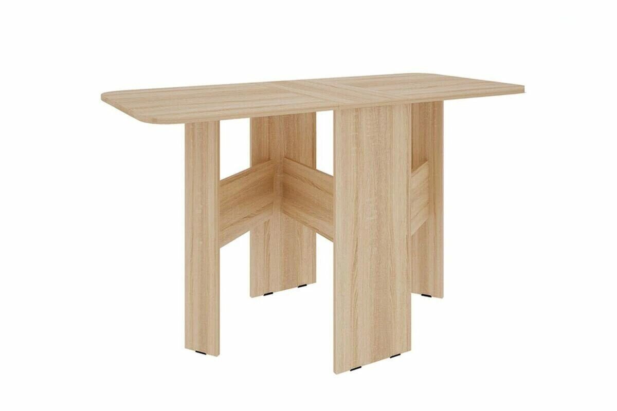 Стол-книжка раскладной «Мечта», ЛДСП, дуб сонома (1306х597х751)