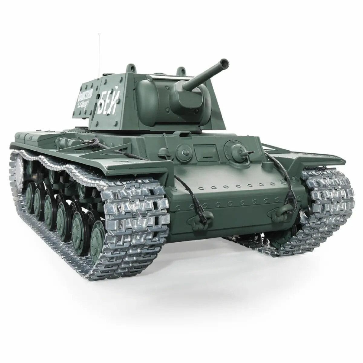 Радиоуправляемый танк Heng Long Russia КВ-1 Pro масштаб 1:16 2.4G - 3878-1Pro V7.0