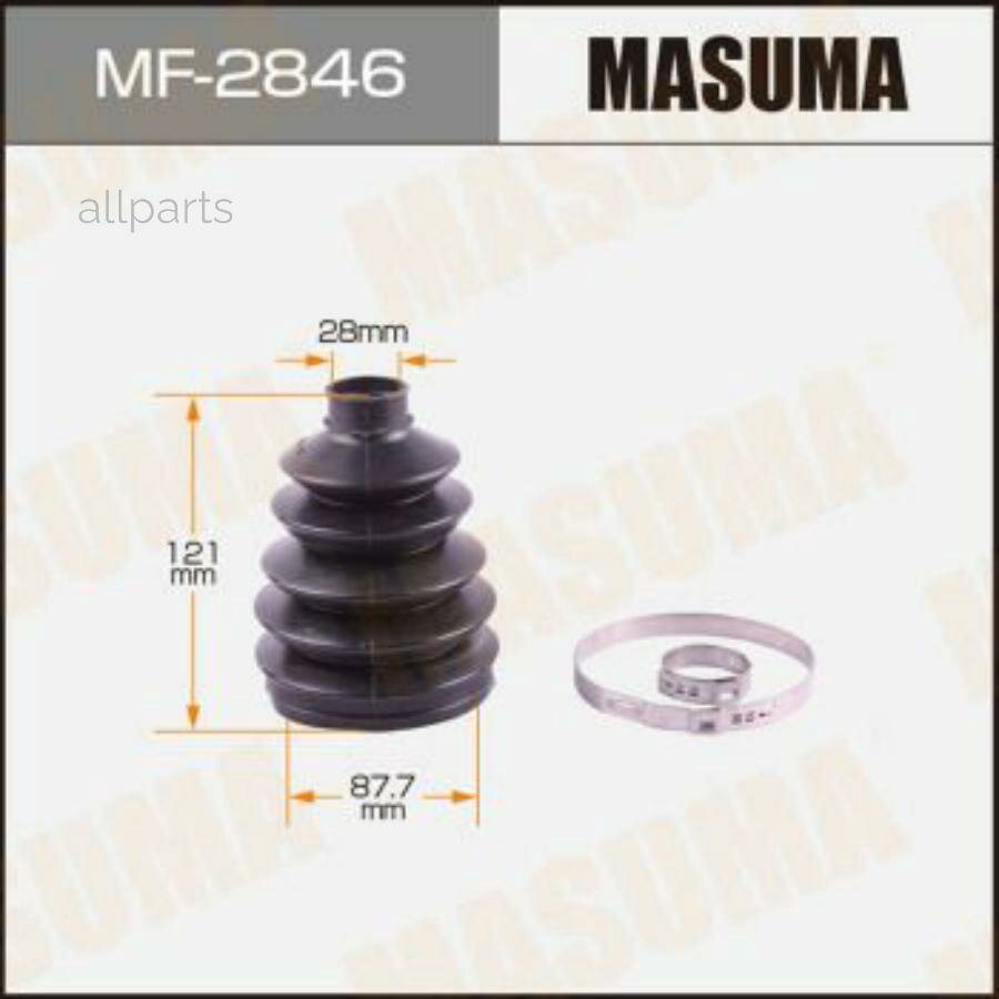 MASUMA MF2846 Пыльник шруса MASUMA MF-2846 (пластик) + спецхомут