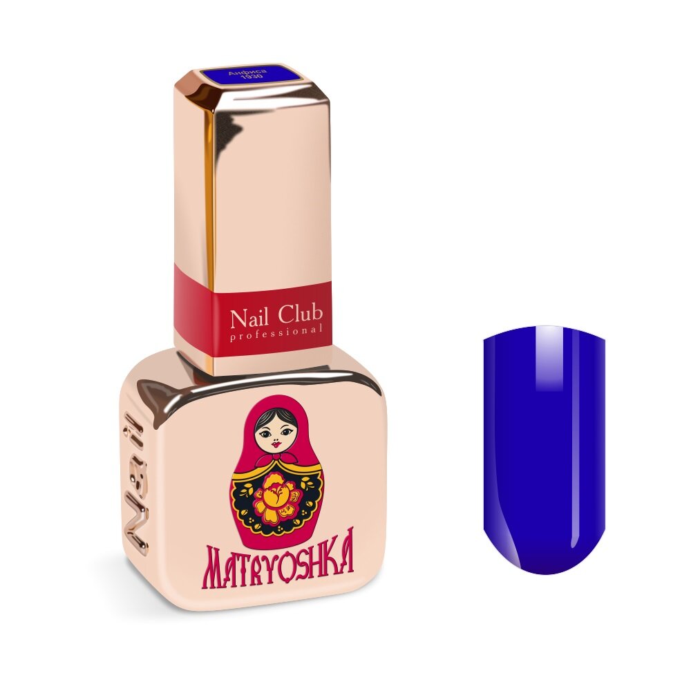 Nail Club professional Гель-лак коллекция Matryoshka, оттенок 1930 Anfisa Анфиса, 13 мл.