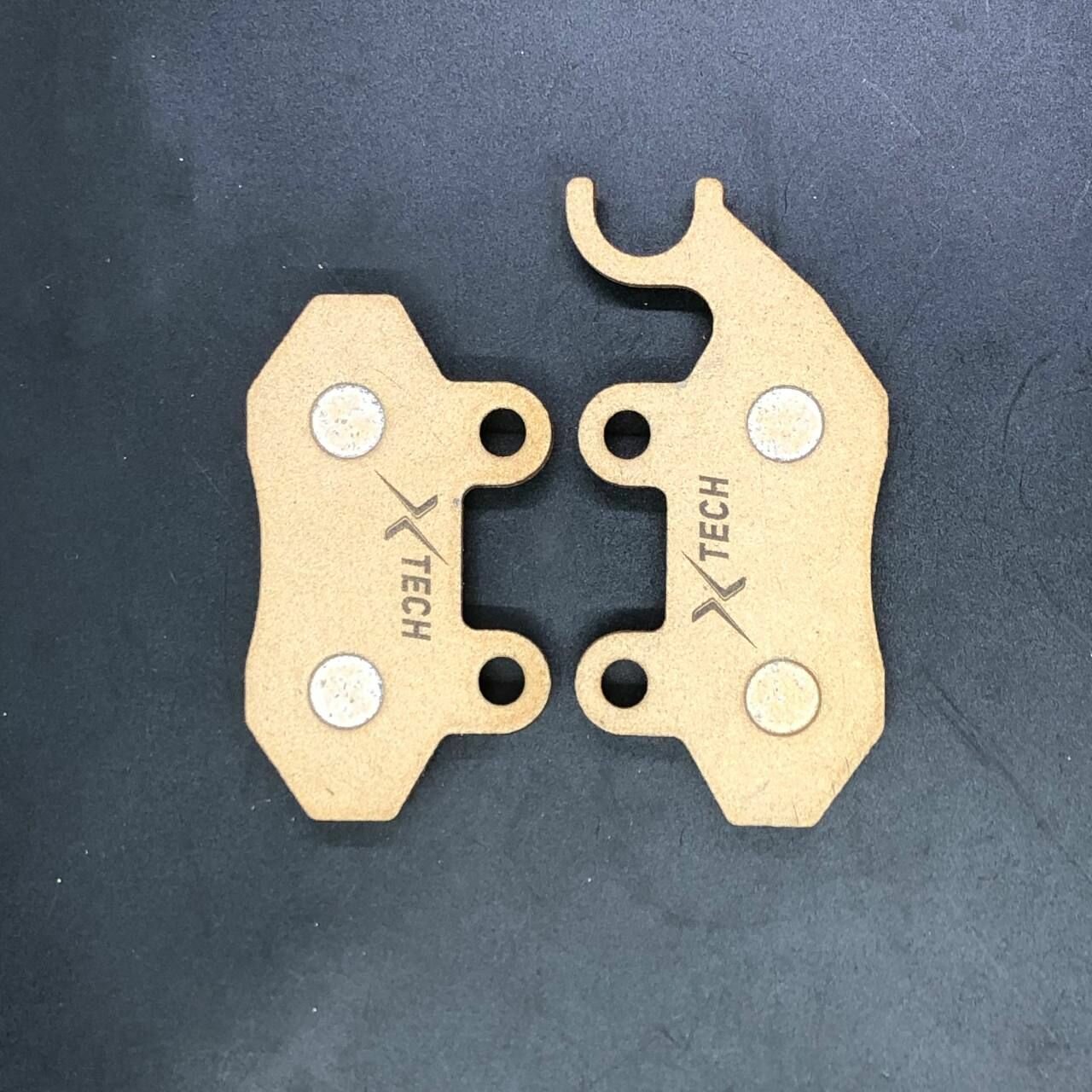 Тормозные колодки усиленные для мотоциклов эндуро, кросс, квадроциклов №14 X-tech semi-metallic