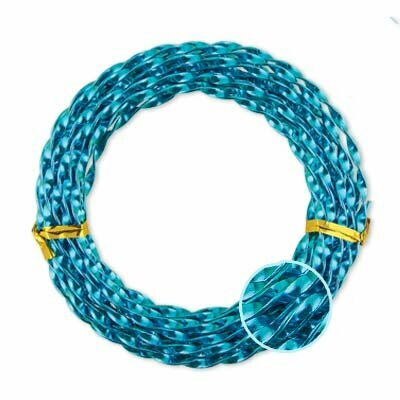 WW-art AWT-3-GO91 проволока для плетения алюминий витая диаметр 3 мм длина 5 м для рукоделия цвет №03 т. розовый