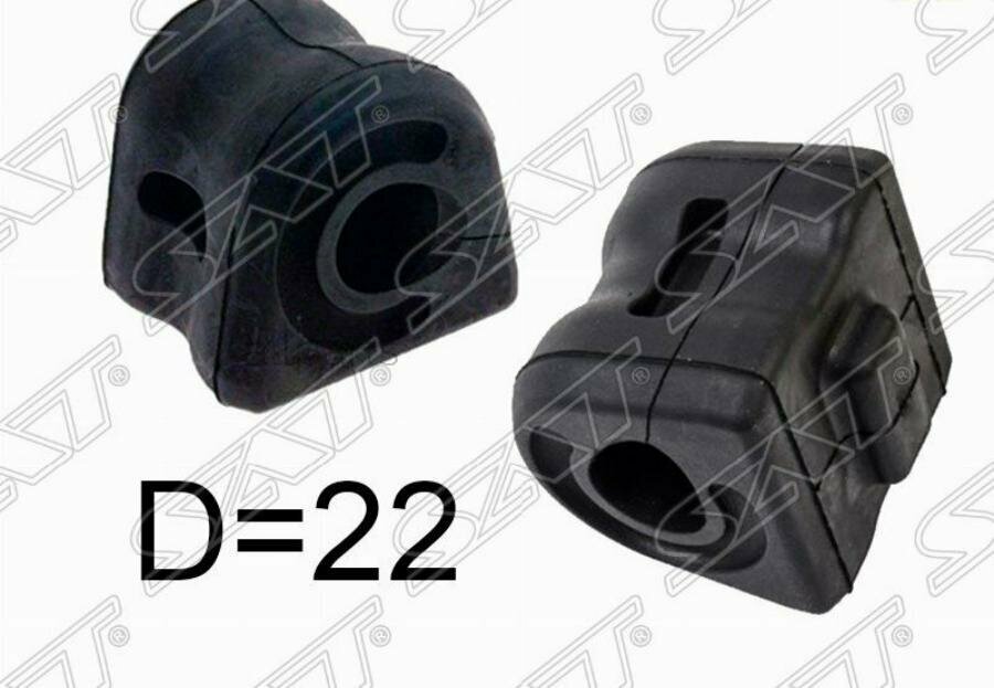 SAT ST-51307-SMG-E11 Втулка стабилизатора Honda Civic 05-12 / Civic USA 05-08 (Спереди/ Слева/ 22.00)