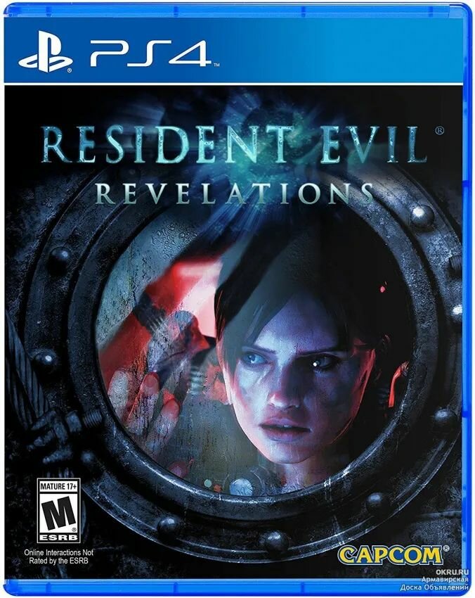 Игра на диске Resident Evil Revelations (PS4, PS5 Русские субтитры)