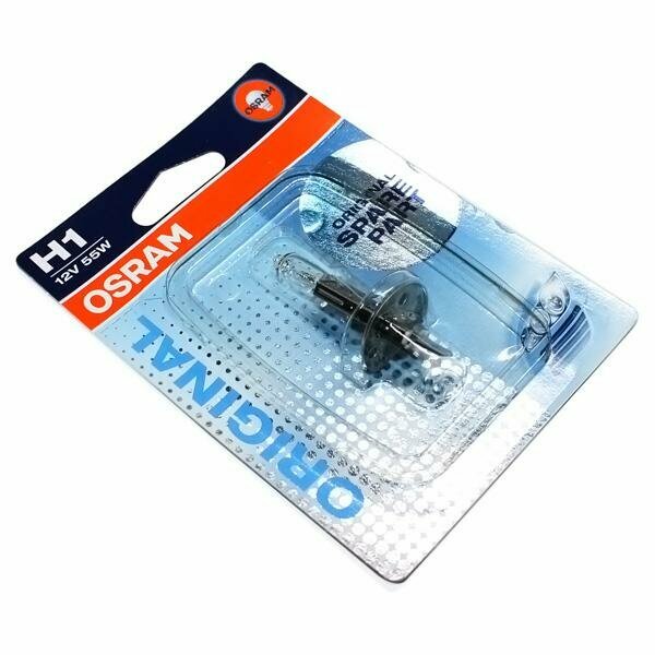Лампа галогенная H1 12В 55 Вт P14,5s Osram (блистер 1шт.)