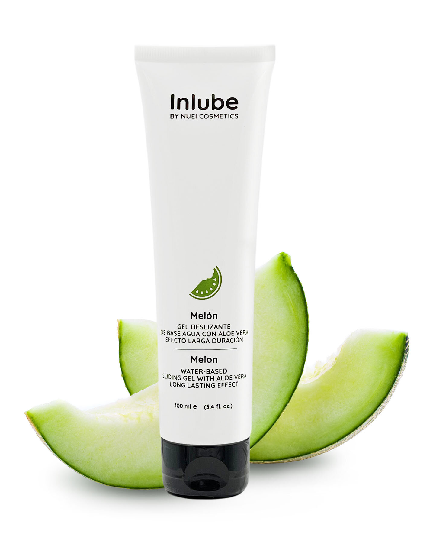 Nuei Inlube - водный лубрикант с алоэ вера и ароматом дыни, 100 мл