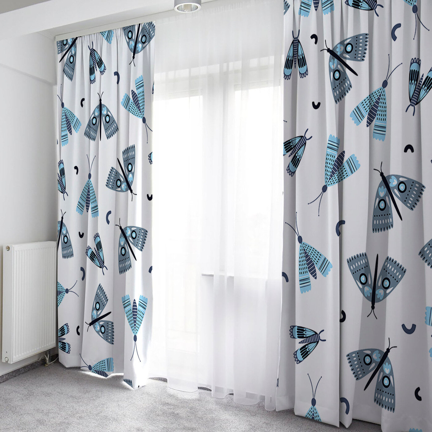 Шторы (фотошторы) из габардина, 290х230 см, Good Room
