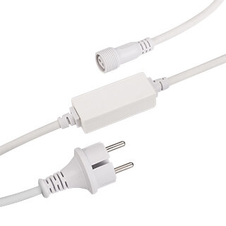 042830 Шнур питания ARD-ICICLE-CLASSIC-1.5M White (230V, 1.6A) (Ardecoled, -)