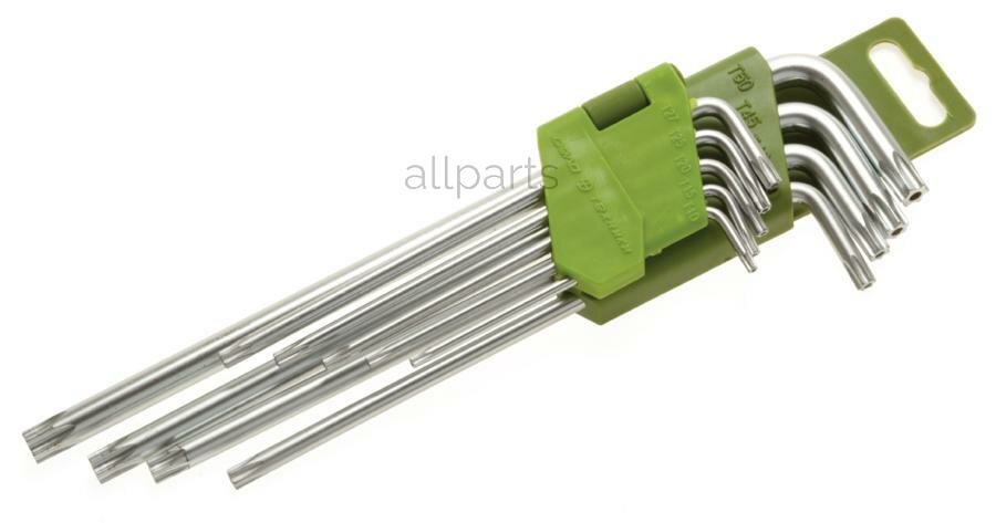 Дело техники 563090 Набор ключей TORX 9 шт короткие (Т10 Т15 Т20 Т25 Т27 Т30 Т40 Т45 Т50) ДТ