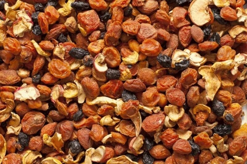 Компотная смесь, Сухофрукты для компота, Сухофрукты без сахара 1кг