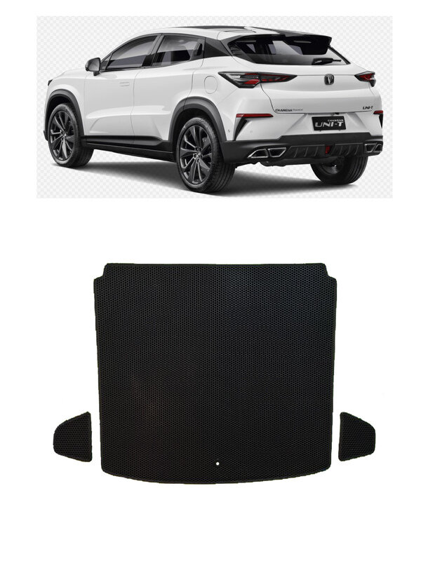 Changan UNI-T багажник 2022 - н. в. коврики EVA Smart Коврик в багажник