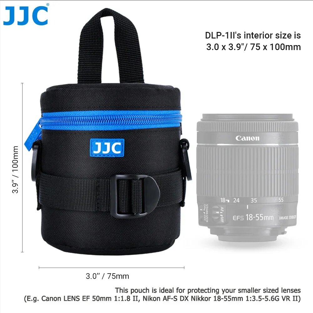 Чехол для объектива JJC DLP-II, черный