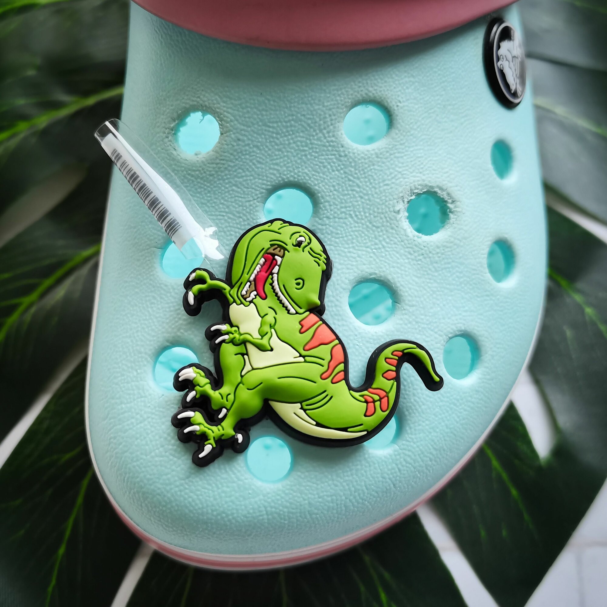 Джибитс динозавр на Crocs