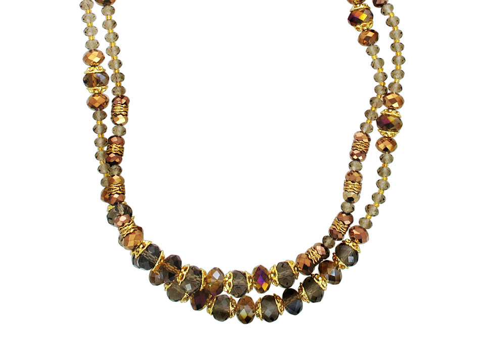 Колье, кристалл