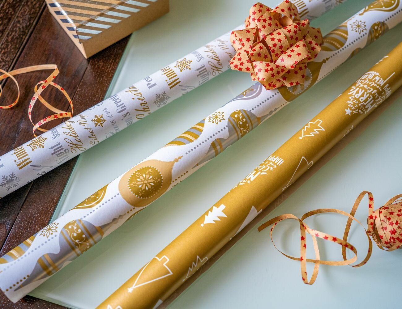 Упаковочная бумага для подарков, 200х70 см, Koopman International