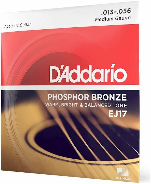 D'ADDARIO EJ17 - Струны для акустической гитары