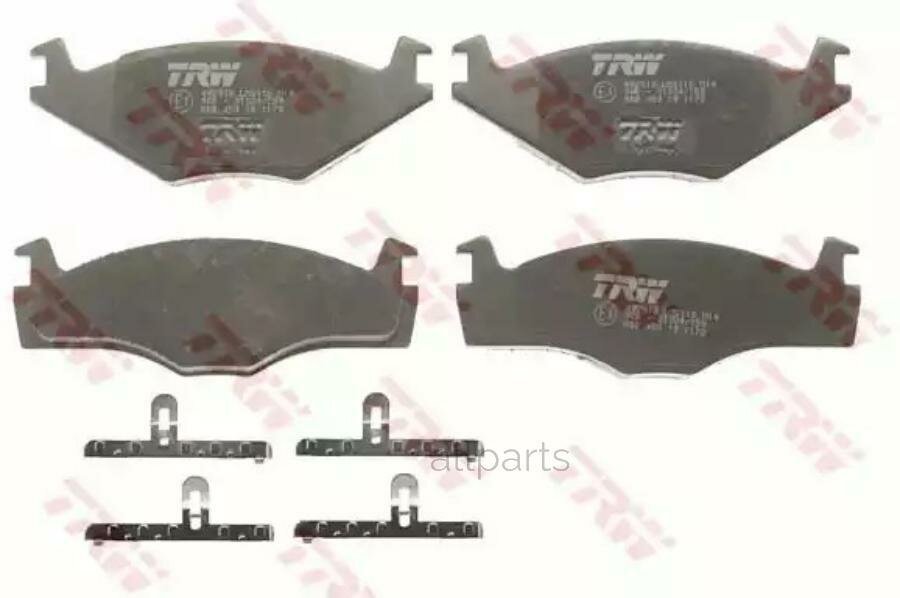 TRW GDB459 GDB459 TAR392=171 00 ! колодки дисковые п.\VW Golf II 1.6/1.8GTi 83-91/Passat 1.8-2.2 80-88