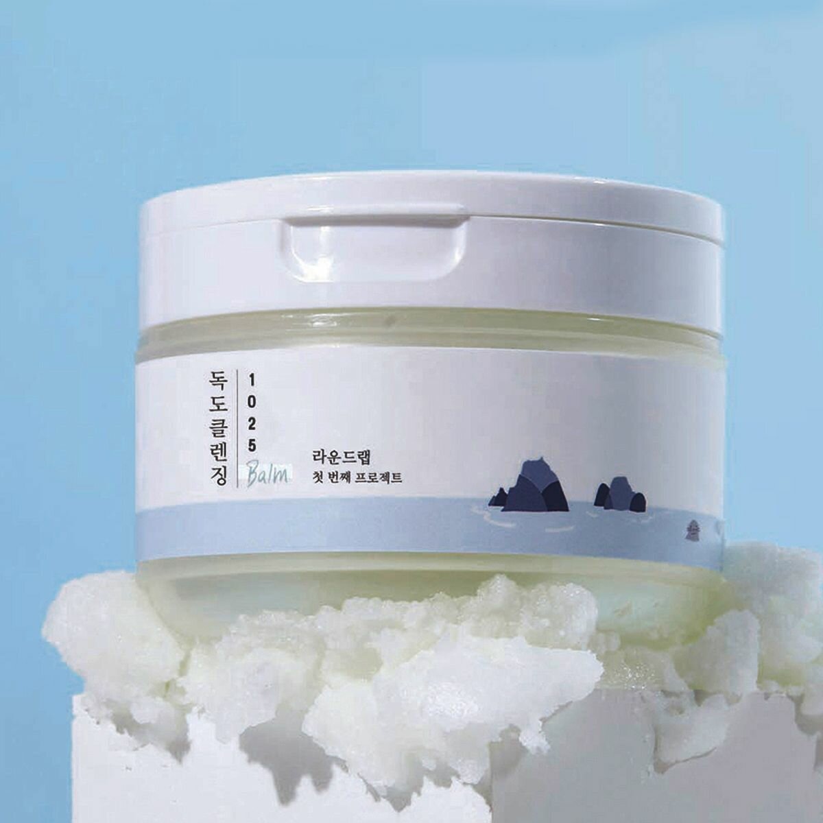 Гидрофильный бальзам 1025 Round Lab Dokdo Cleansing Balm, с морской водой, 50мл