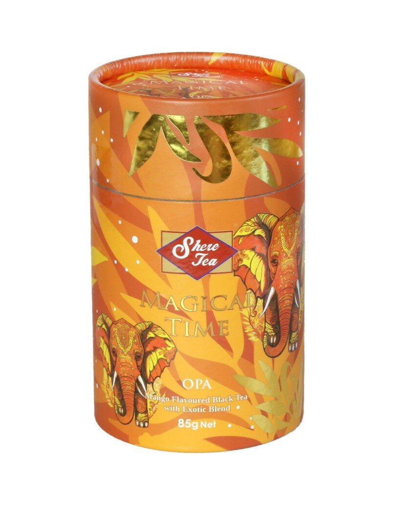 Чай чёрный цейлонский ТМ "Шери" - Волшебное время. С манго, Шри-Ланка, 85 г.