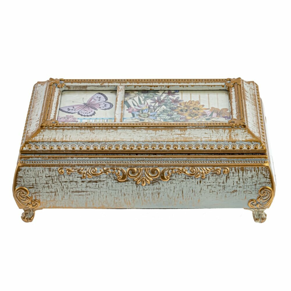 Шкатулка музыкальная, 17х10,5х6 см KSM-201002