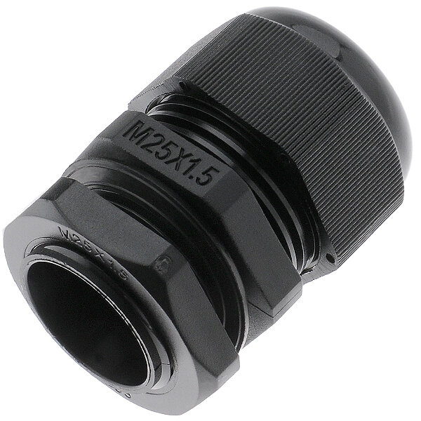 Сальник M-L 25 с удлиннённой резьбой, с контргайкой (D кабеля 13-18мм, IP68) (Fortisflex) (10 шт. в комплекте)