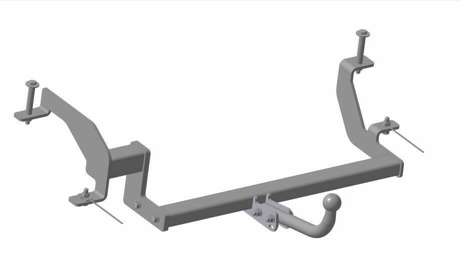 Фаркоп WESO 1174-A на Opel Combo (С) minivan 2001 - 2012