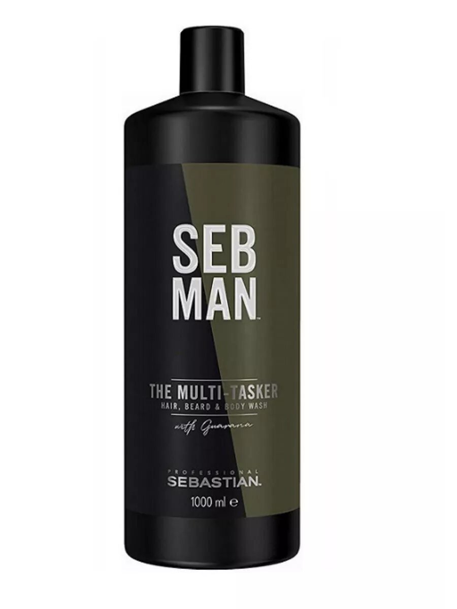 Sebastian In Salon Service Seb Man Шампунь для волос, бороды и тела 1л