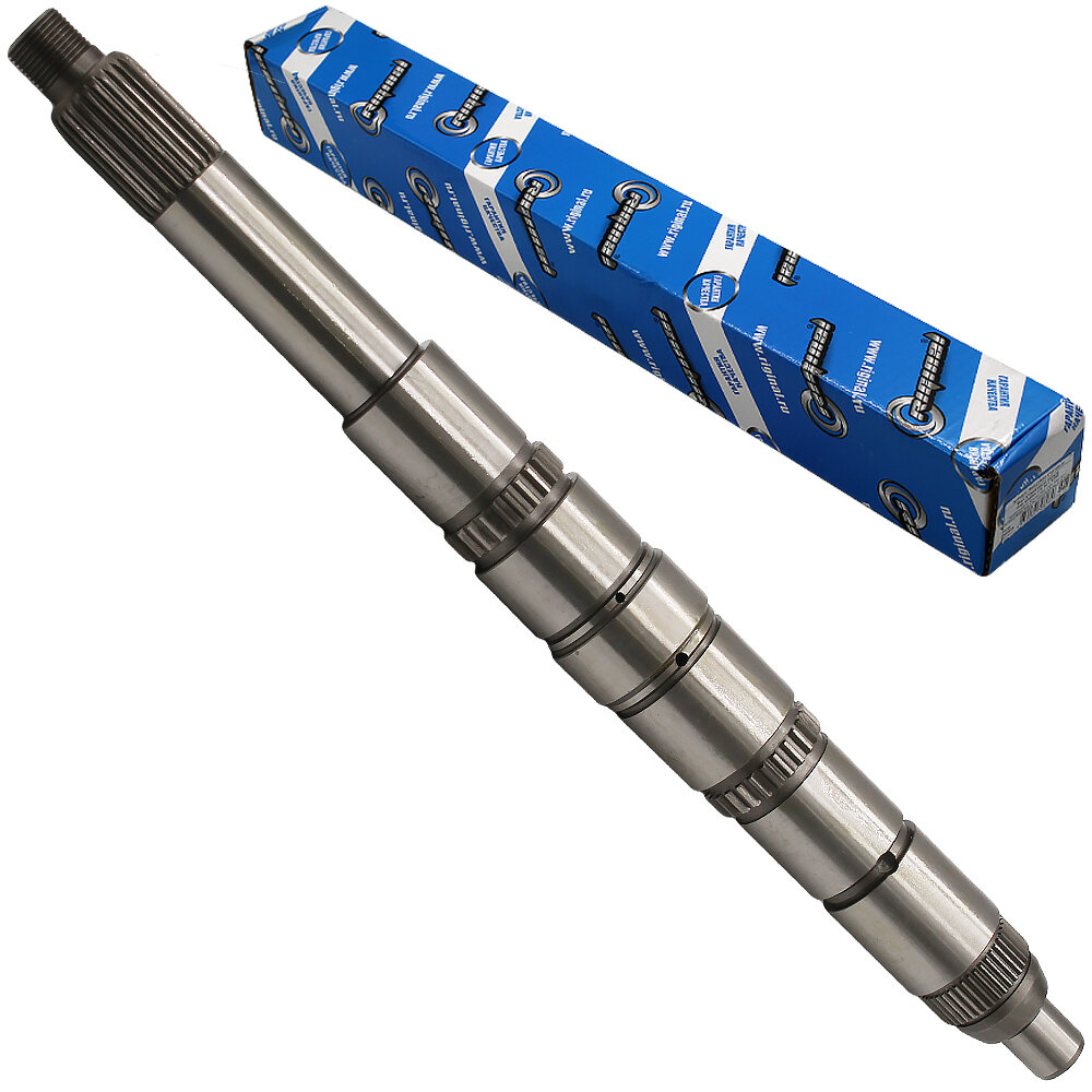 Вал вторичный голый Riginal для а/м Г-ель Next, КПП-330 Н*м н/о (под шарик)