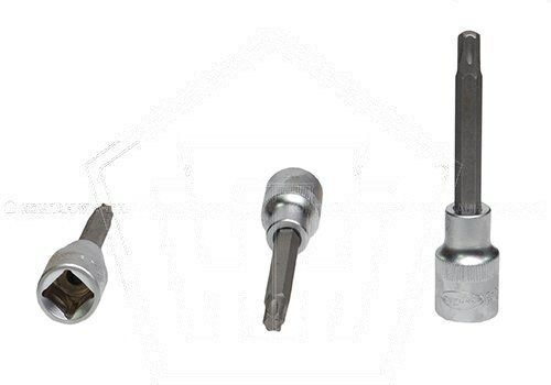 Головка торцевая со вставкой torx t45 (1/2") l=100 мм автоdело (39645)