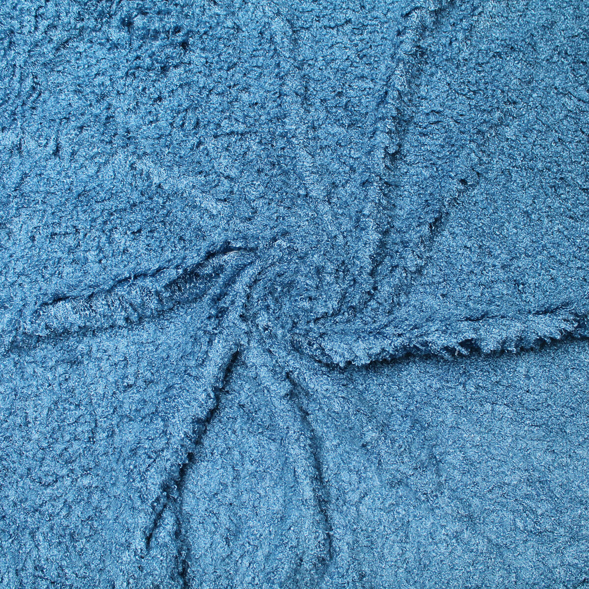 Мех искусственный, голубой цвет, 100х140 см для рукоделия и шитья