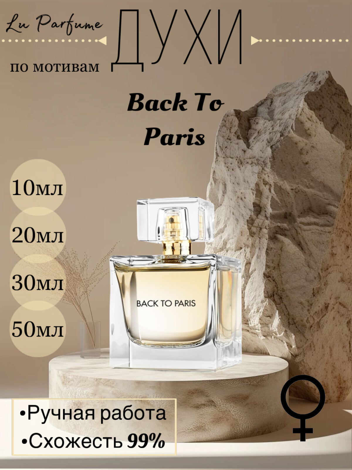 Духи Back to Paris