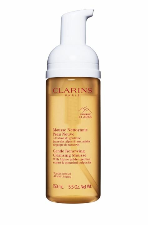 Clarins Gentle Renewing Cleansing Mousse Очищающий мусс для любого типа кожи, 150 мл